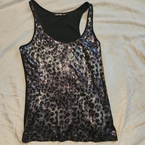 Apt. 9 | Tops | Sequence Black Leopard Print | Poshmark